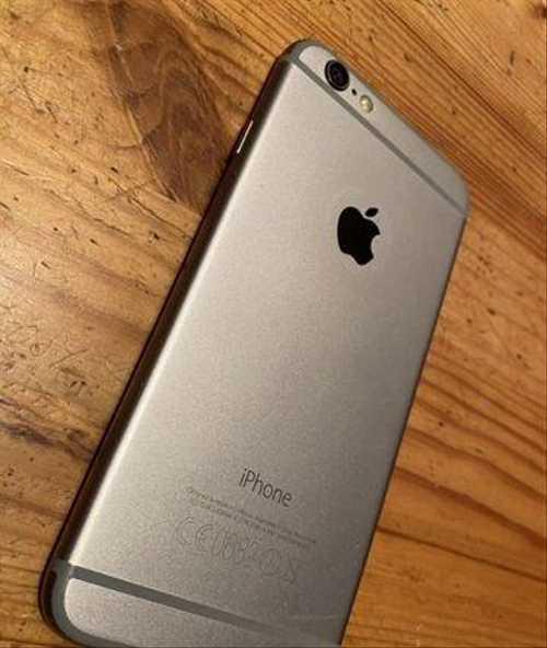 Телефон iPhone6 16gb silver