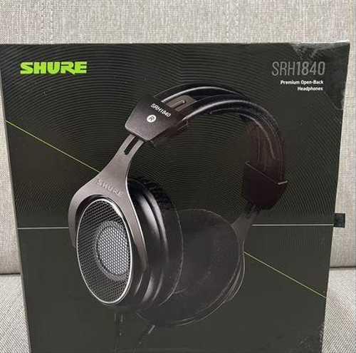 Наушники Shure SRH1840-BK