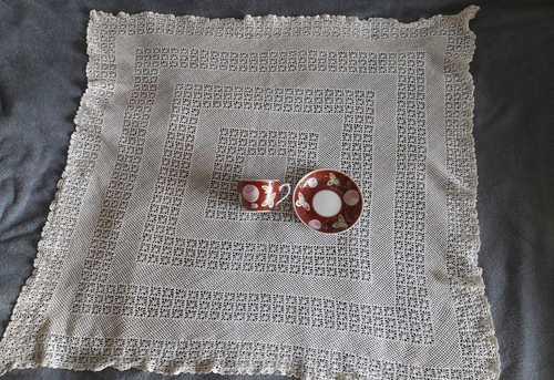 Кружево СССР Мини скатерть 83х83 см