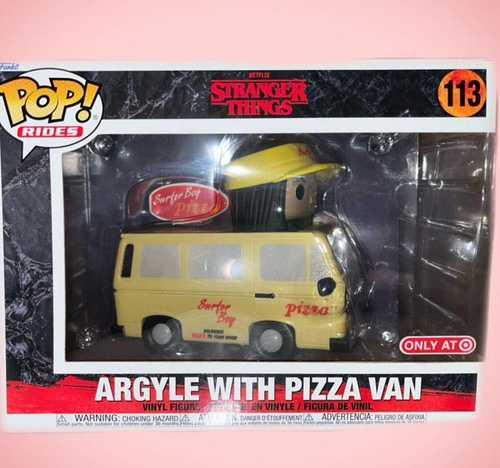 Argyle Target Exc #113 Stranger Things Funko Pop