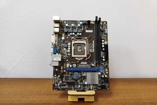 Материнская плата MSI H61M-P20 (G3) LGA 1155 | Festima.Ru - Мониторинг ...