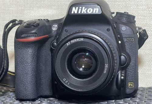 Фотоаппарат Nikon D750 с объективом (торг)