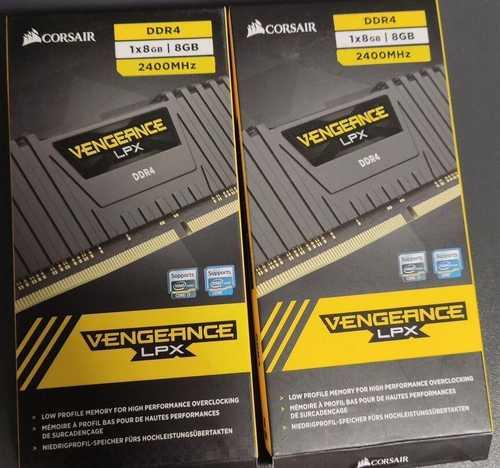 Оперативная память Corsair Vengeance LPX DDR4 8GB