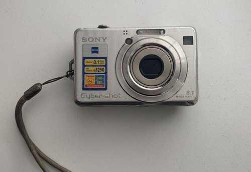 Компактный фотоаппарат sony dsc-w100