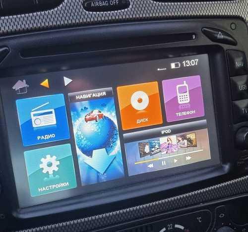 Магнитола 2 din android Mercedes