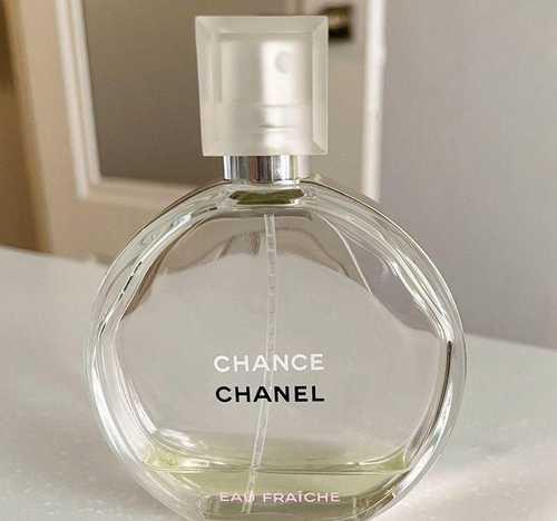 Chanel chance eau fraiche остаток