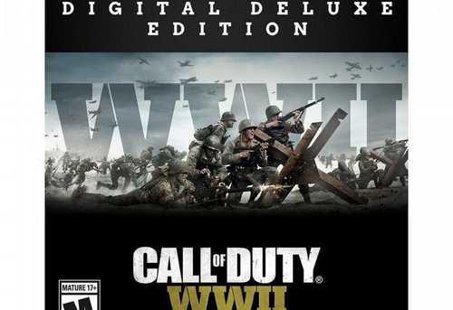 Call OF duty: wwii - digital deluxe ключ xbox