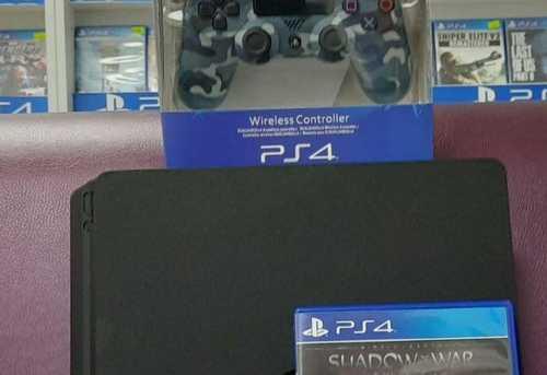 Sony playstation 4 slim Middle earth Shadow of war