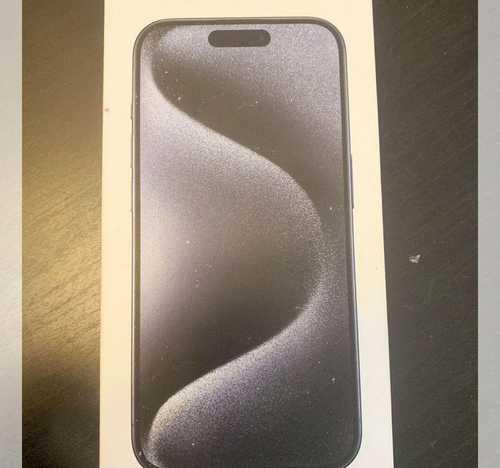 Коробка от iPhone 15 pro 512 gb