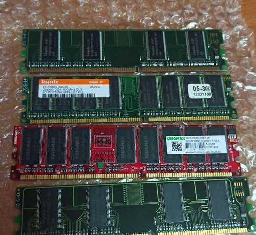 Оперативная память озу DDR1 PC3200