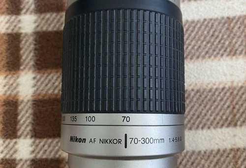 Nikon af 70-300 4-5.6 zoom nikkor