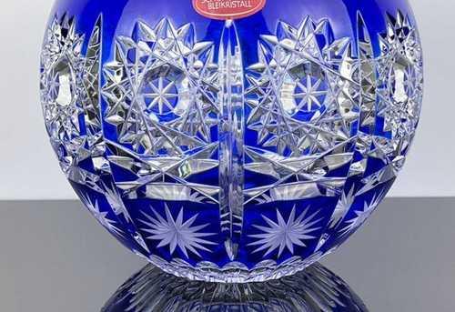 Хрустальная ваза шар Schonborner. Германия
