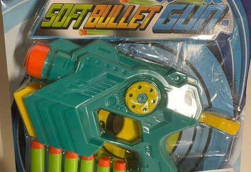 Игрушка Пистолет с мягкими пулями