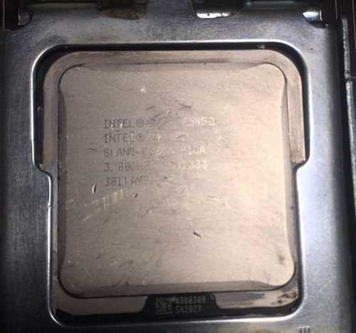 Материнская плата с процессором Xeon E5450