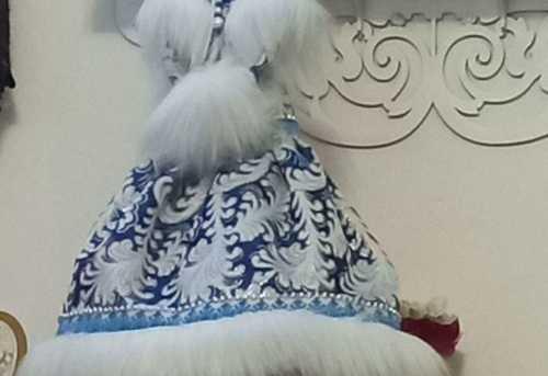 Текстильная интерьерная кукла тильда ручной работы