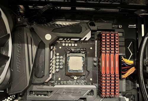 Asus maximus formula viii + i7 7700k + 16 GB DDR4