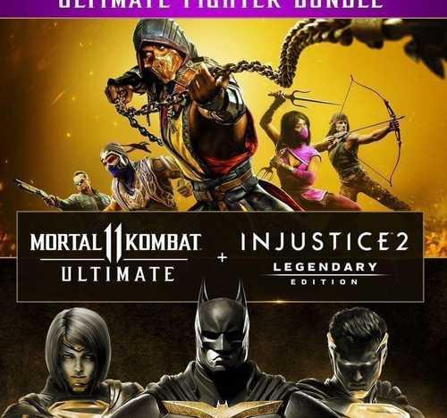 Mortal Kombat 11 Ultimate +Injustice 2 Leg PS4/PS5