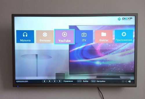 Телевизор LED 40" (102 см) dexp F40E8000Q