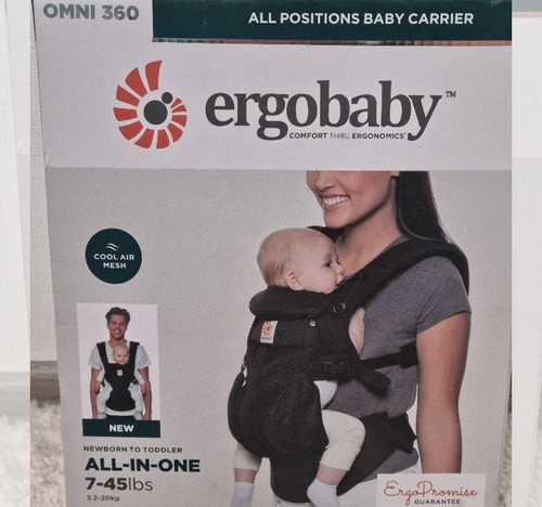 Эргорюкзак ergobaby omni 360