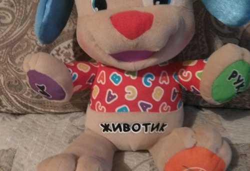 Игрушки мягкие, развивающие и музыкальные,слоник с