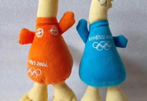 Мягкие игрушки талисманы Олимпиады Афины-2004