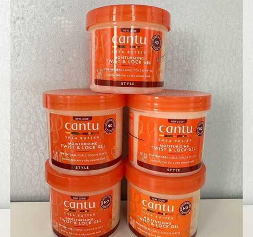 Cantu для кудрявых Shea Butter Twist & Lock Gel