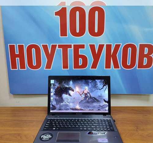 Ноутбук Lenovo для работы, 8gb, ssd hdd, GF