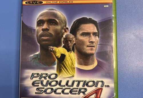 Pro Evolution Soccer 4 Xbox Original б/у