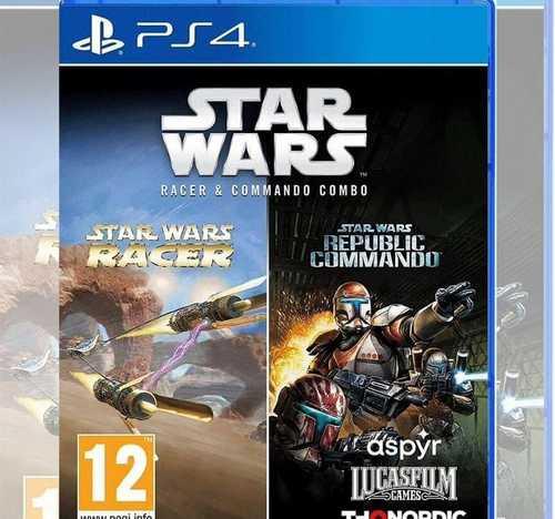 Star Wars Episode 1 Racer & Republic Commando Collection (PS4, англ, бу)