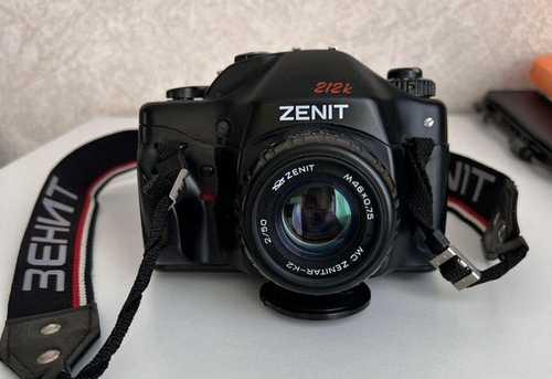Пленочный зеркальный фотоаппарат zenit 212k