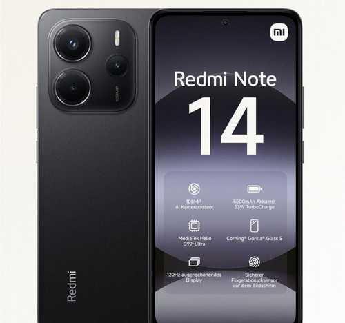 Xiaomi Redmi Note 14 Pro  5G, 8/256 ГБ