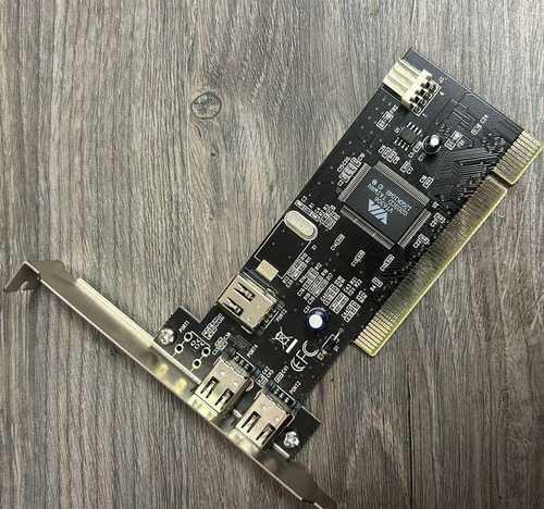 Звуковая карта Firewire PCI card (Via VT6306)