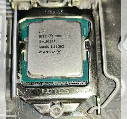 Процессор Intel core i3 10100f