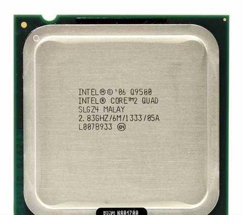Процессор Intel Core 2 Quad Q9500 slgz4 2.83 GHz