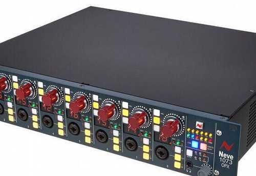 AMS Neve 1073OPX Octal Mic Preamp unit with remote