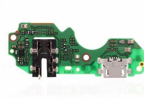 Шлейф Tecno Spark 8C разъем зарядки/разъем наушник