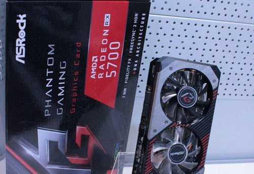 Видеокарта asrock RX 5700 Phantom Gaming 8Gb