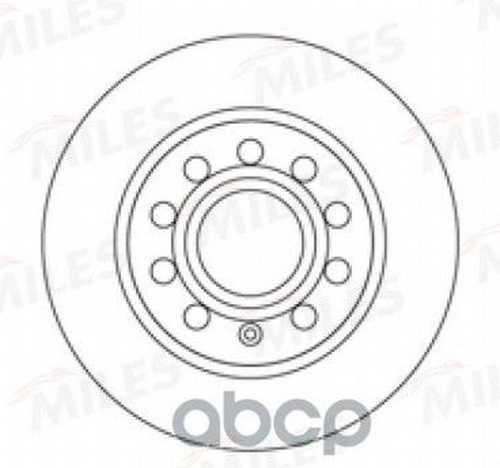 Диск тормозной audi A3 03/skoda octavia/yeti/VW