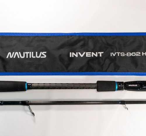 Спиннинг Nautilus Invent ivts-862HH 262см 18-70гр