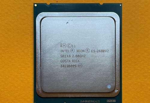 Intel xeon E5 2680 V2 10 ядер 3100 мгц