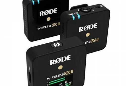 Радиосистема Rode Wireless GO II с аксессуарами