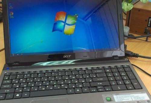 Ноутбук Acer, 4х ядерный, SSD240, 6GB Ram