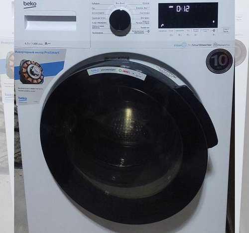 Стиральная машина узкая Beko wspe6h616w 6,5 кг б/у