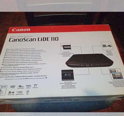 Сканер Canon lide 110