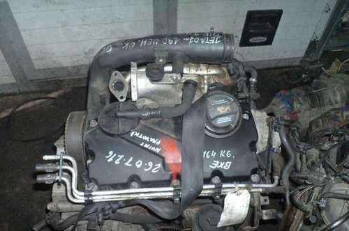 Двигатель Пассат Б6 Гольф 5 Ауди А3 1.9 дизель BXE