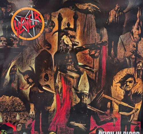 Виниловая пластинка slayer-reign in blood