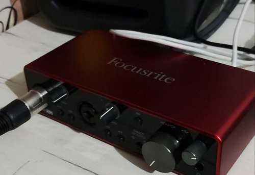 Звуковая карта focusrite scarlett 2i2