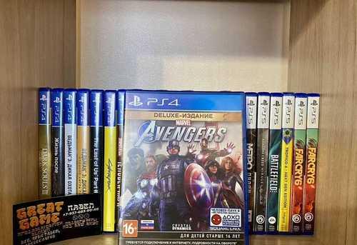 Игры PS4: Marvel's Avengers/Мстители
