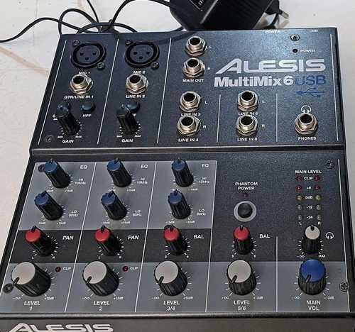 Микшер Alesis MultiMix 6 USB