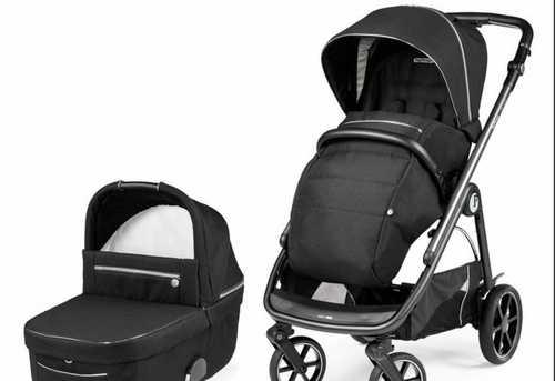 Коляска peg perego veloce black shine